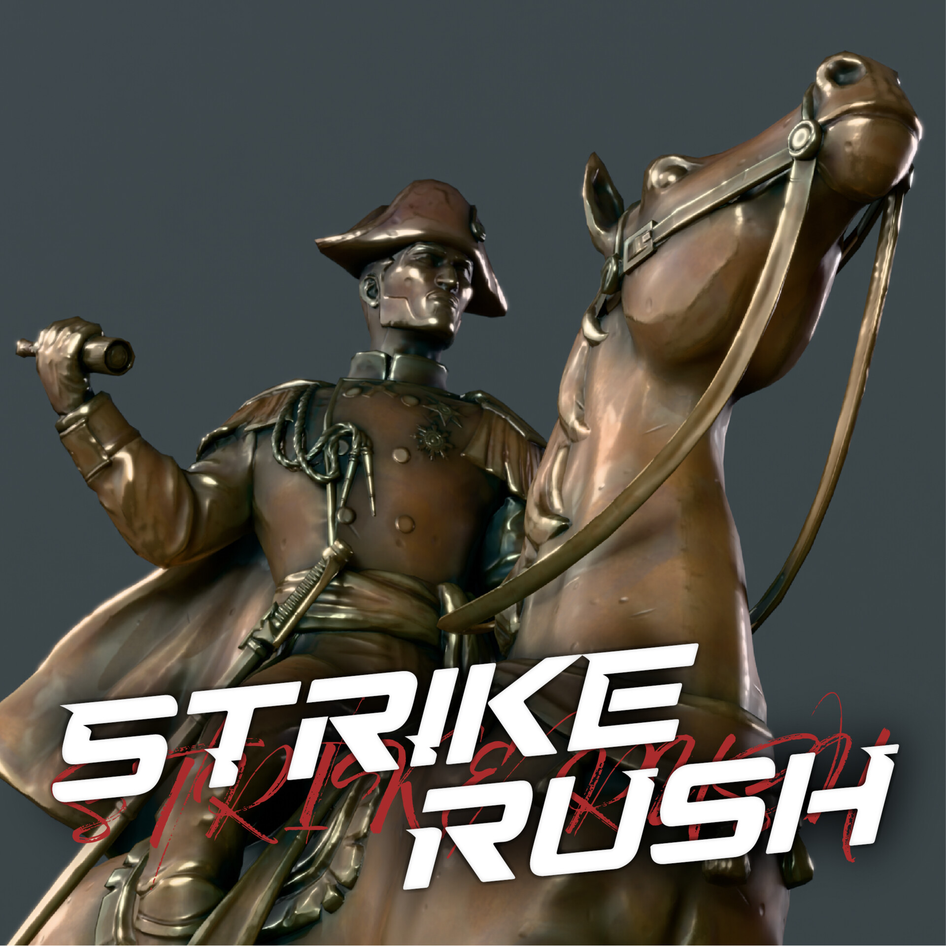 ArtStation - Stirke Rush - Cavalry Statue