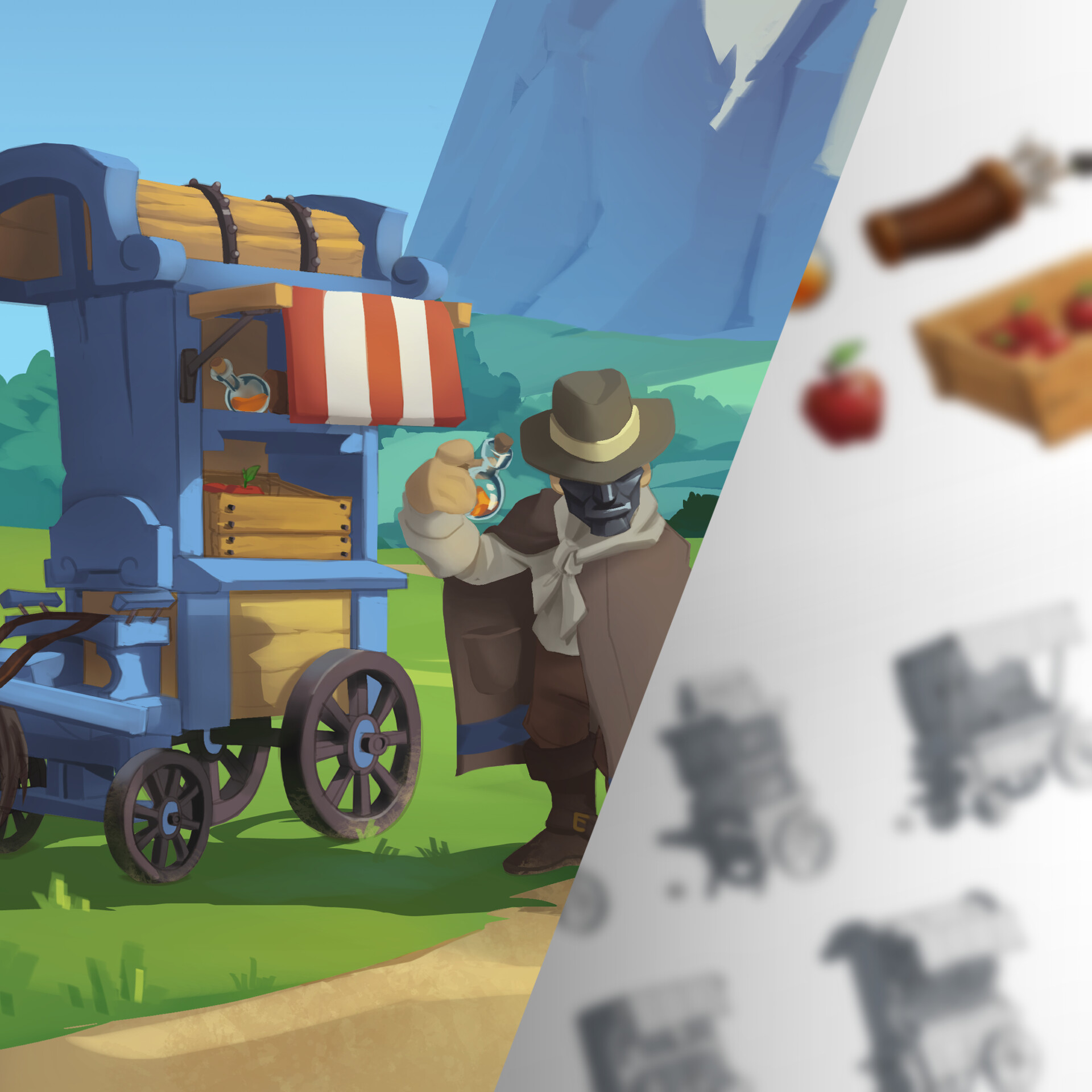 ArtStation - Mysterious Merchant