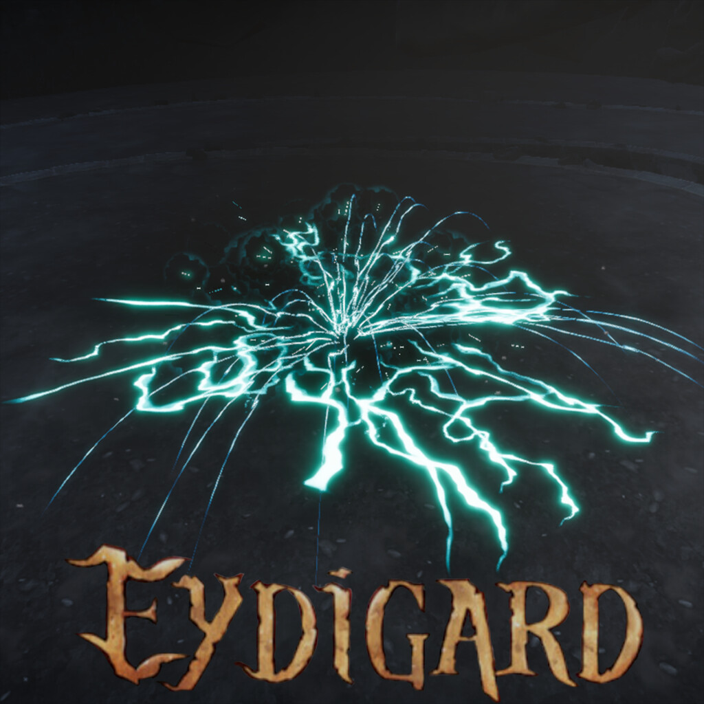 ArtStation - Eydigard: Ulfrun Ground Crack Explosion VFX
