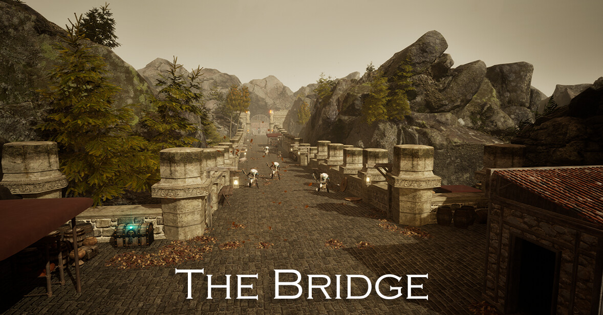 ArtStation - The Bridge - Blockout and Final Level - Unreal Engine 5 ...