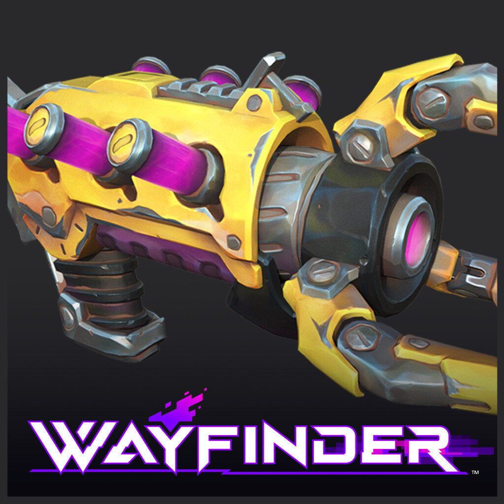 ArtStation - Wayfinder - Weapon