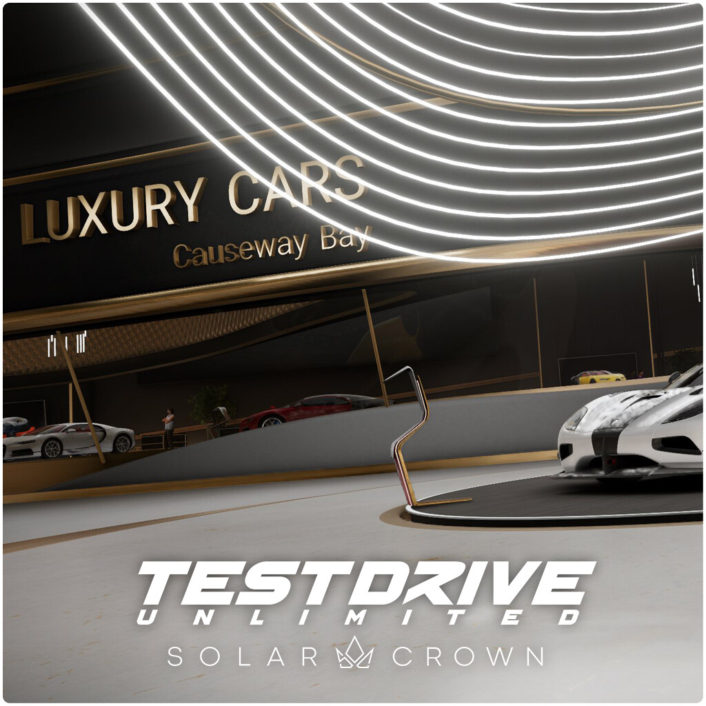 Louise Arquembourg - Test Drive Unlimited Solar Crown - Car Dealer ...