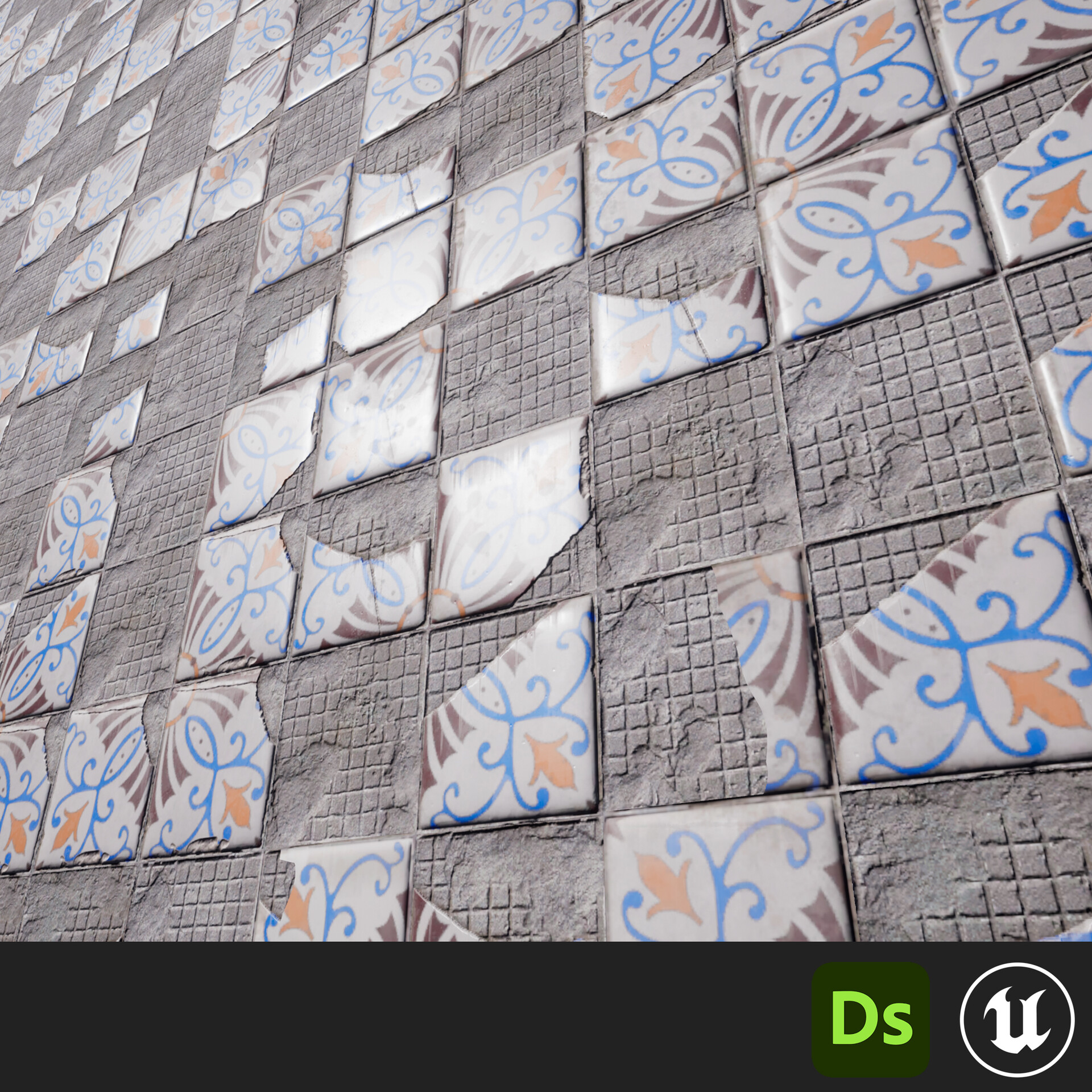 ArtStation - Infinite Tile Shader