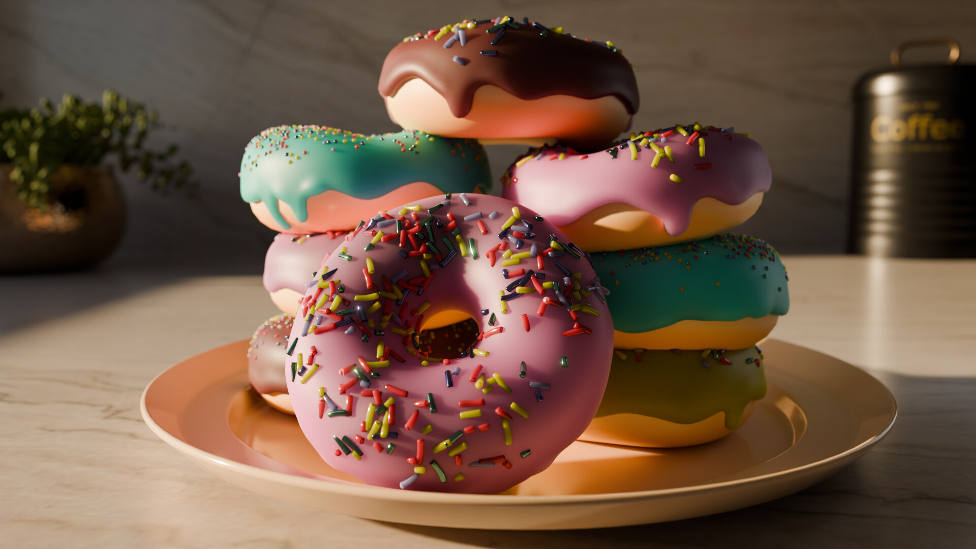 ArtStation - 3D Donuts