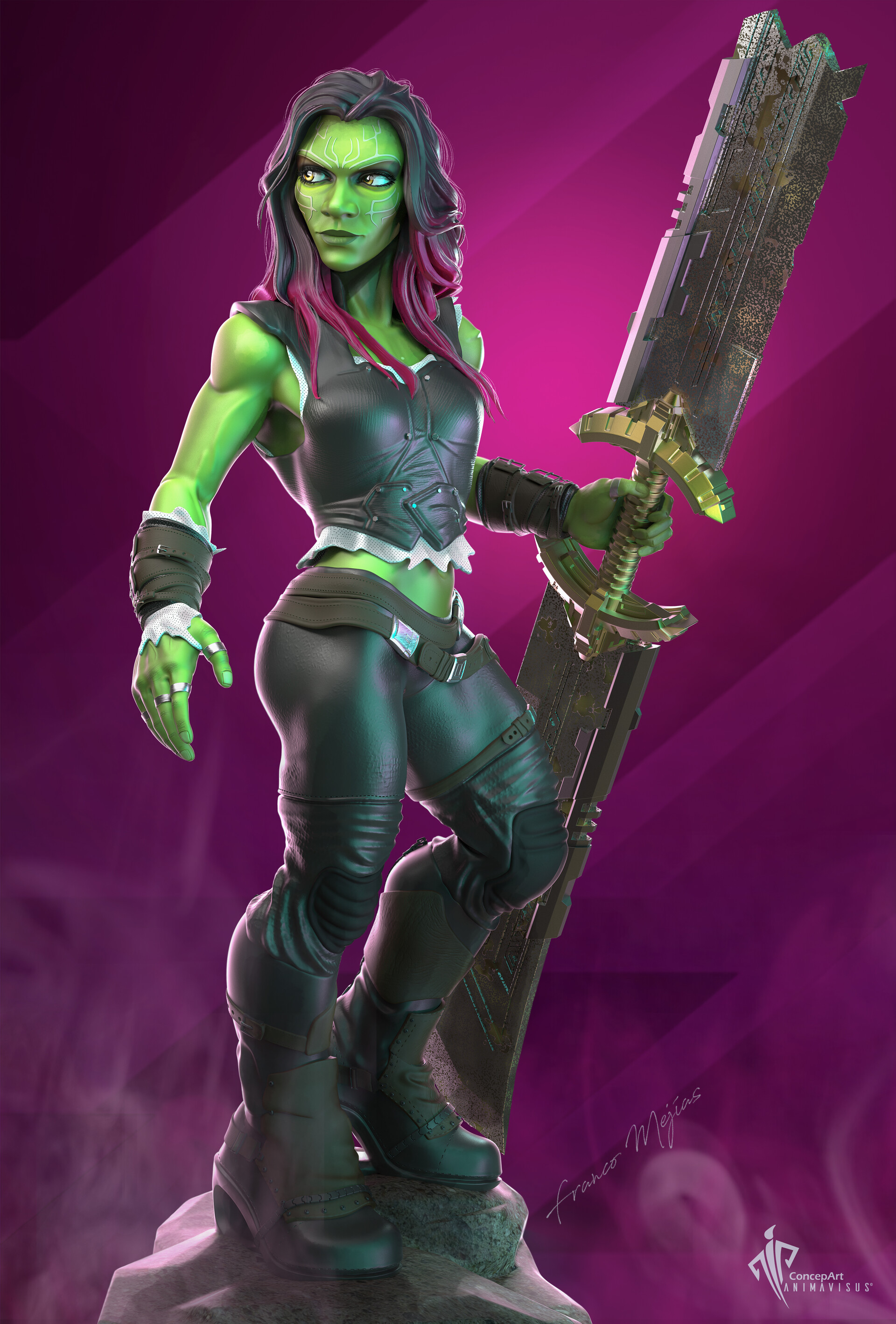 ArtStation - Gamora