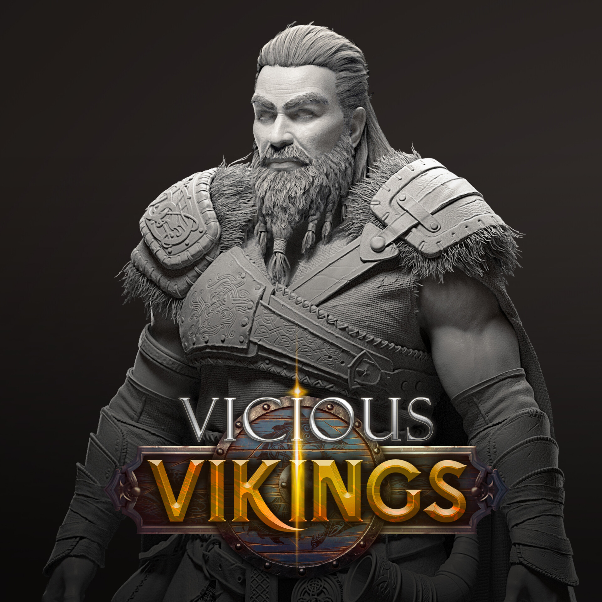 ArtStation - Lord - Highpoly Showcase - Vicious Viking (Realistic 3D Character)