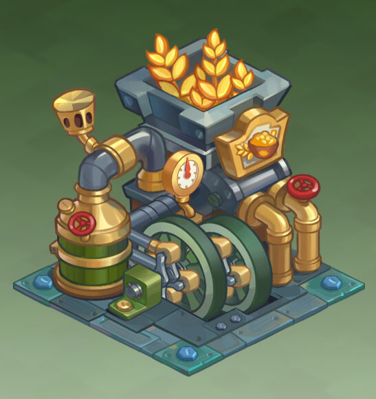 ArtStation - Automatic production unit