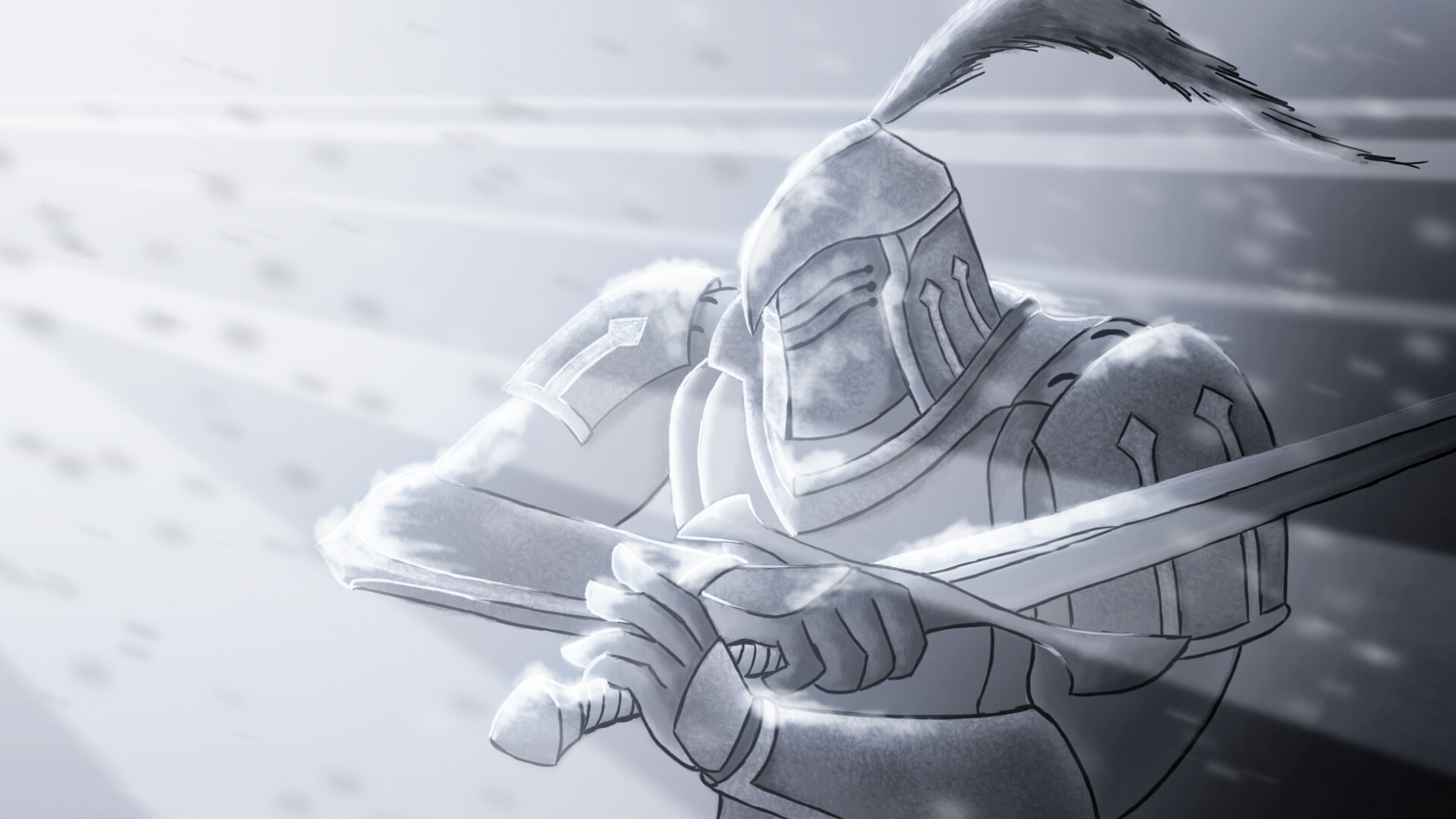 ArtStation - Frozen Warrior