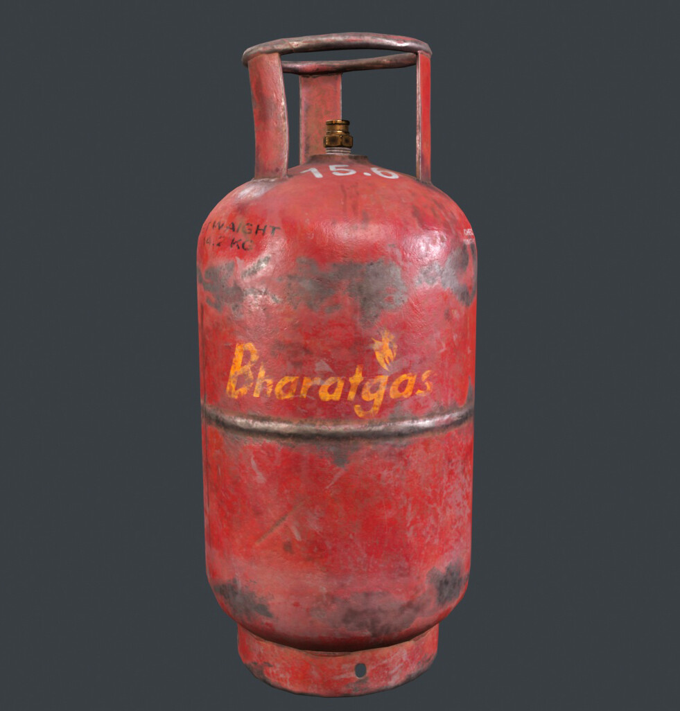 ArtStation - LPG Cylinder