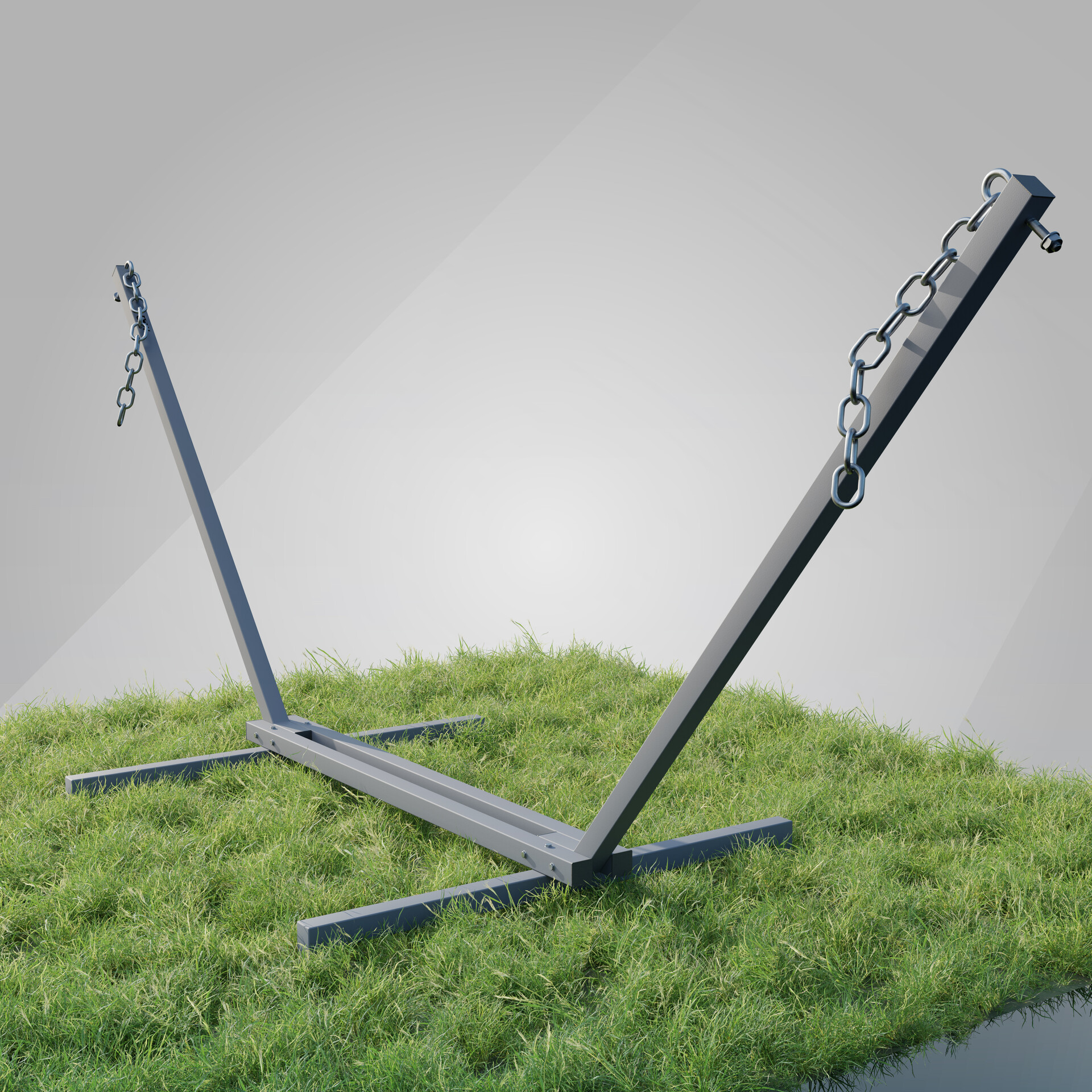 ArtStation - Metal hammock stand