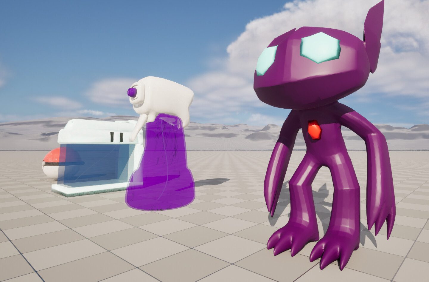 ArtStation - Pokémon Related Objects - Part 4 - Sableye