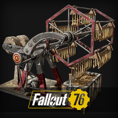 ArtStation - Fallout 76 - The Nodding Donkey