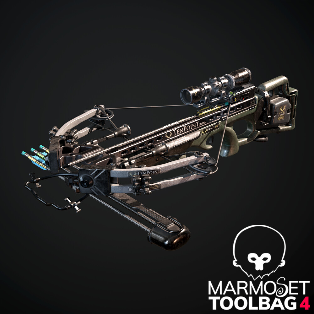 ArtStation - Tenpoint Stealth SS Crossbow