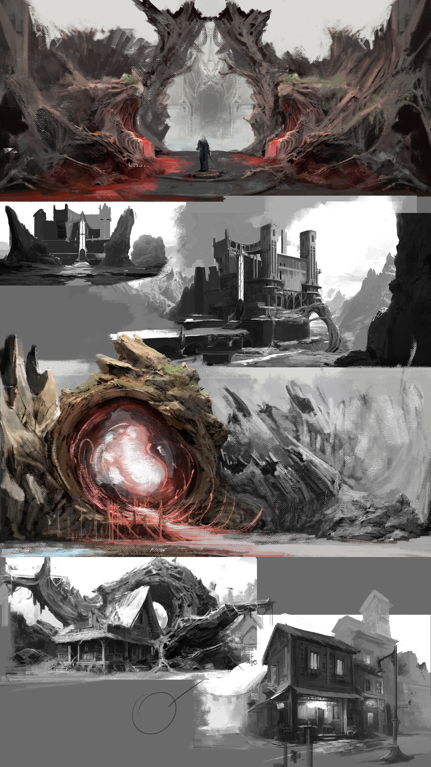 ArtStation - Vampire Environment