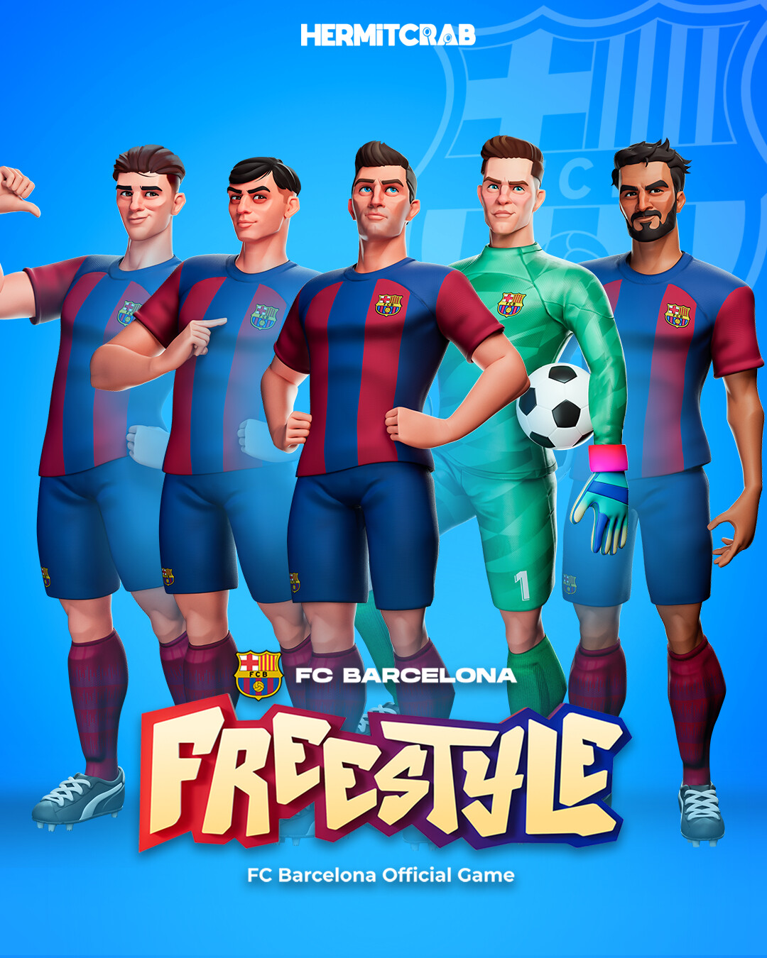 ArtStation - FC Barcelona - Freestyle