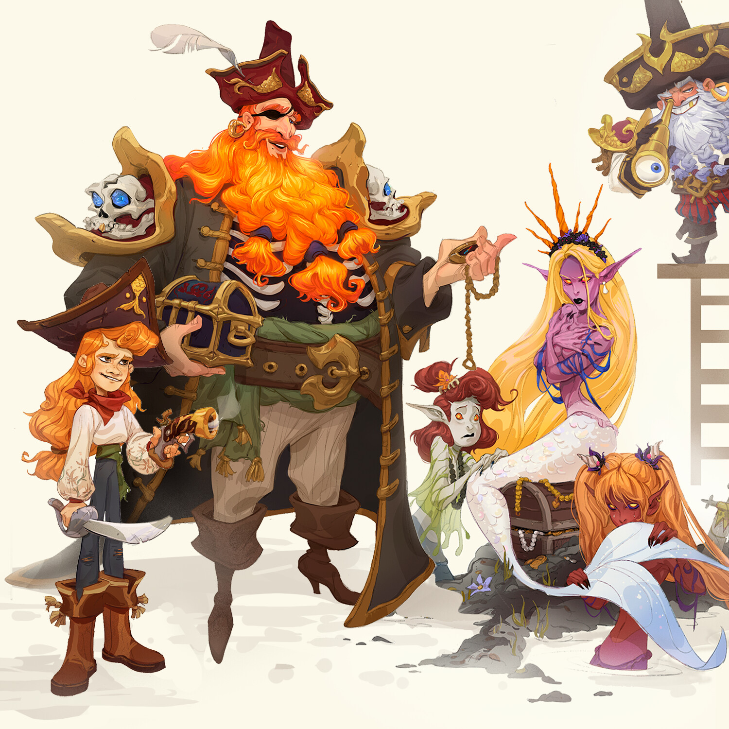 ArtStation - Red Pirates