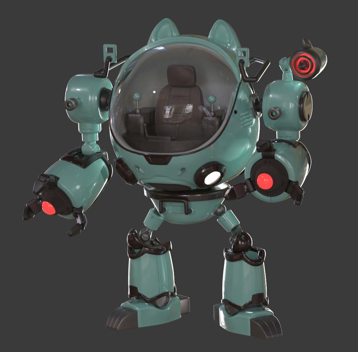 ArtStation - Mecha Cat