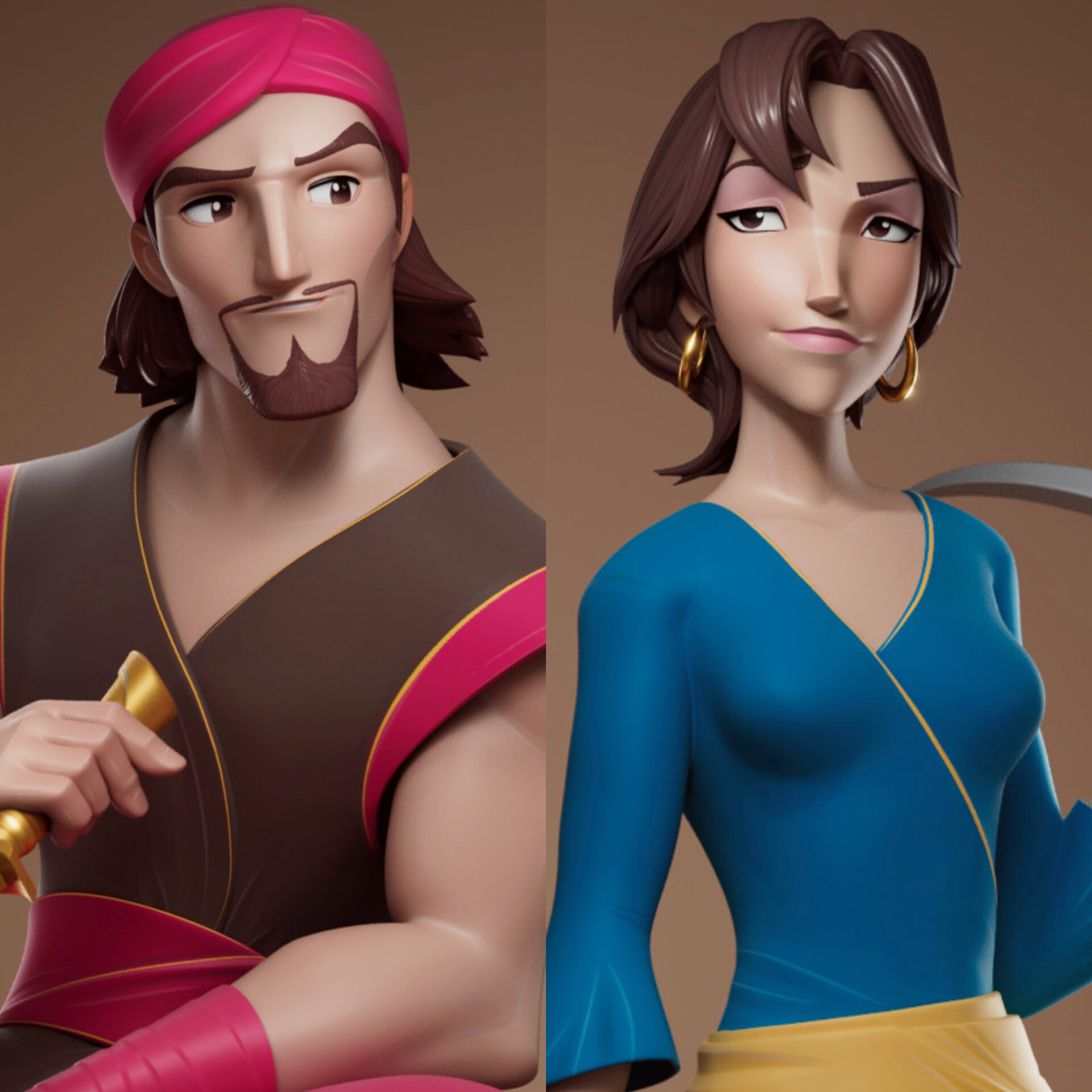 ArtStation - Sinbad and Marina