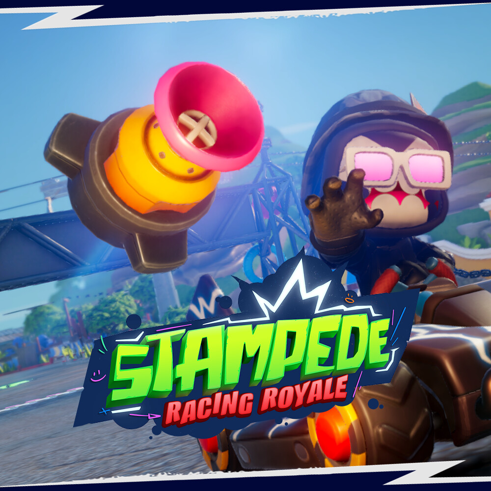 ArtStation - Stampede: Racing Royale | Machine Gun Powerup