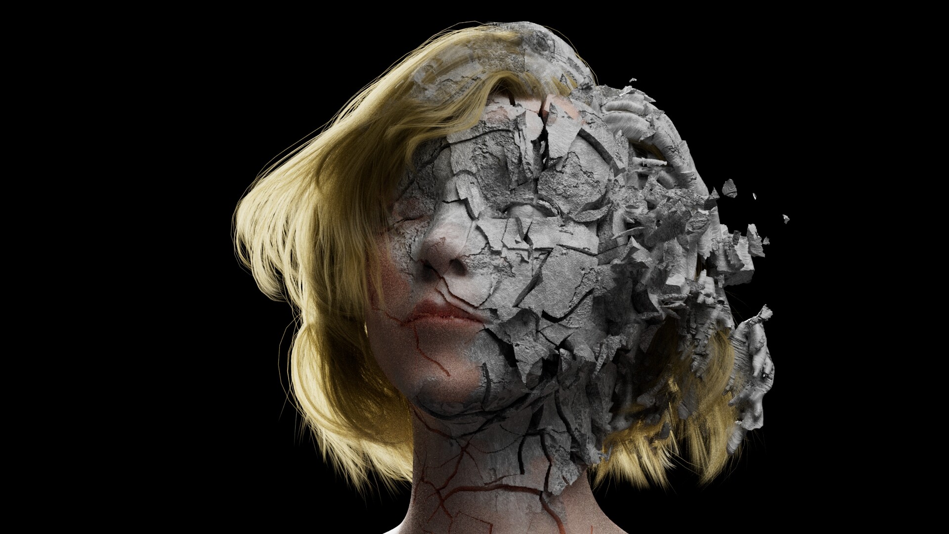 ArtStation - Houdini - Head Fracturing