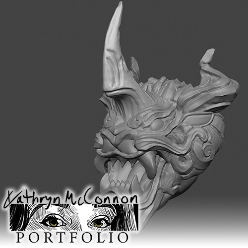 ArtStation - DOTA 2 Mask