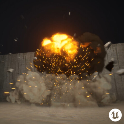 ArtStation - VFX Sketchbook - Rifle Shooting / Bullet Hit / Explosion