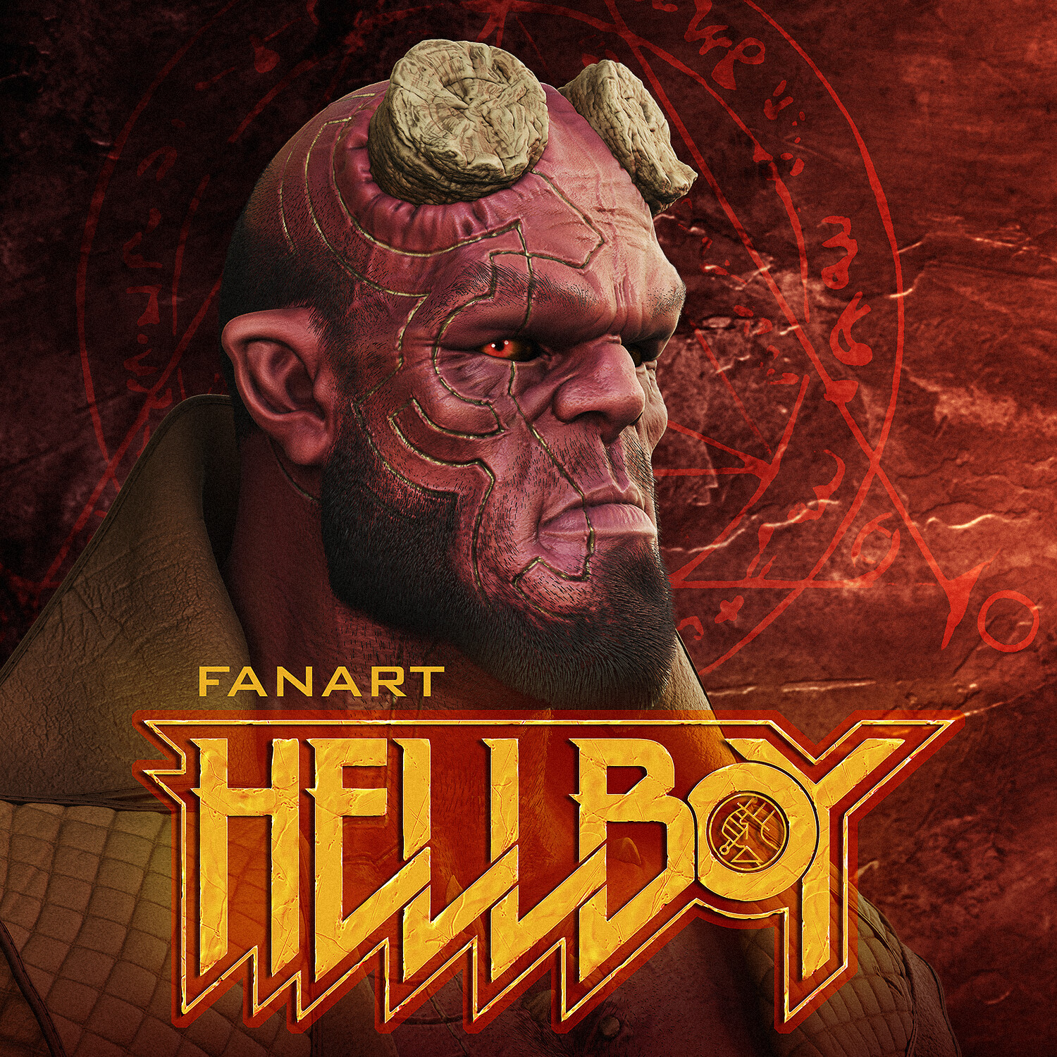 ArtStation - Hellboy [Fanart]