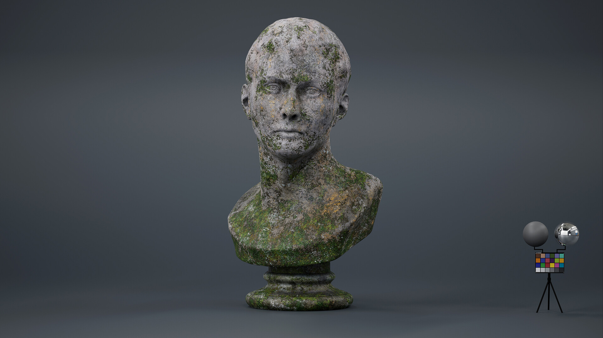 ArtStation - Concrete Bust.