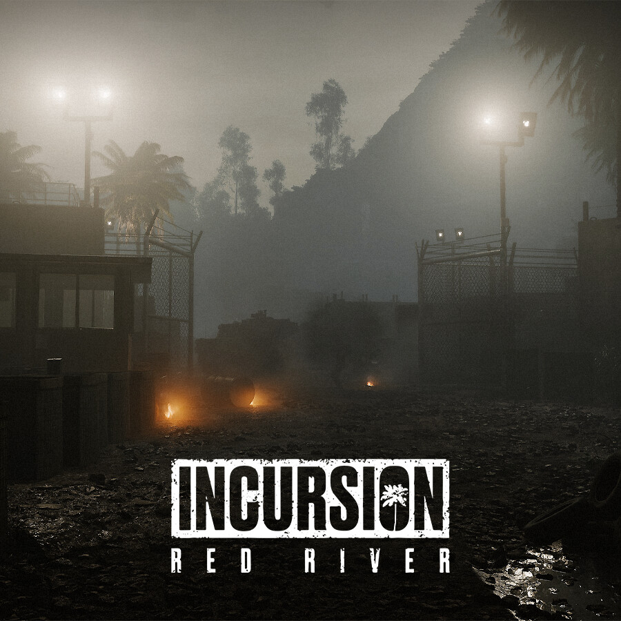 ArtStation - Incursion: Red River - Airfield Base Entrance