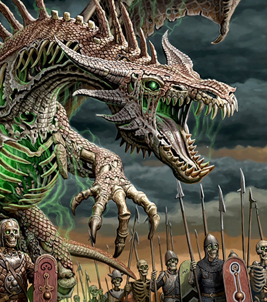 ArtStation - Undead Dragon