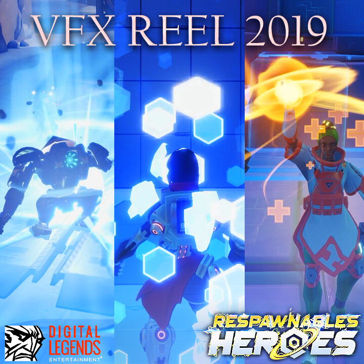 ArtStation - Realtime VFX Reel 2019 - Respawnables Heroes