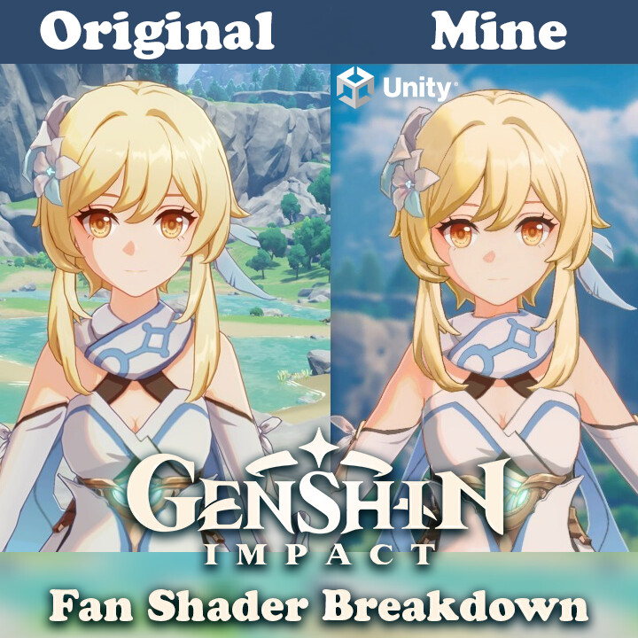 ArtStation - Genshin Impact Character Shader Breakdown [Unity URP]