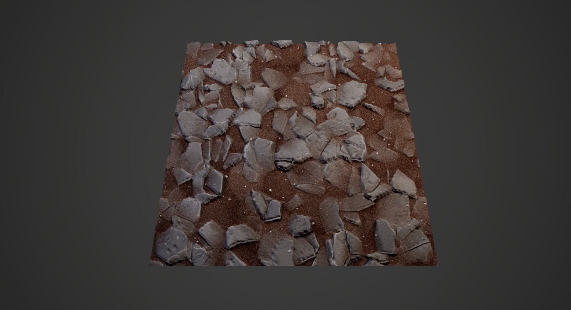 ArtStation - [SD practice] Stylized Dirt Bricks