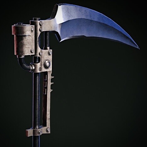 ArtStation - Deathshroud (Power Scythe)