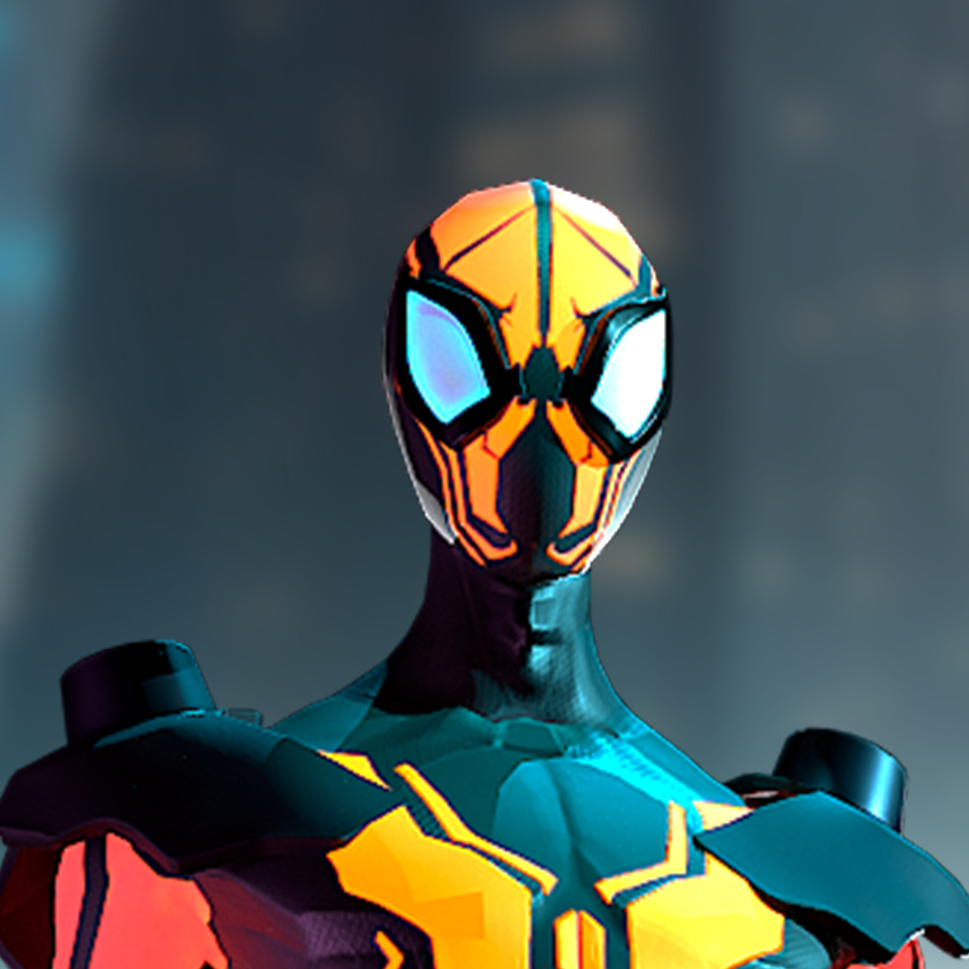 ArtStation - Atomic Spider-Man