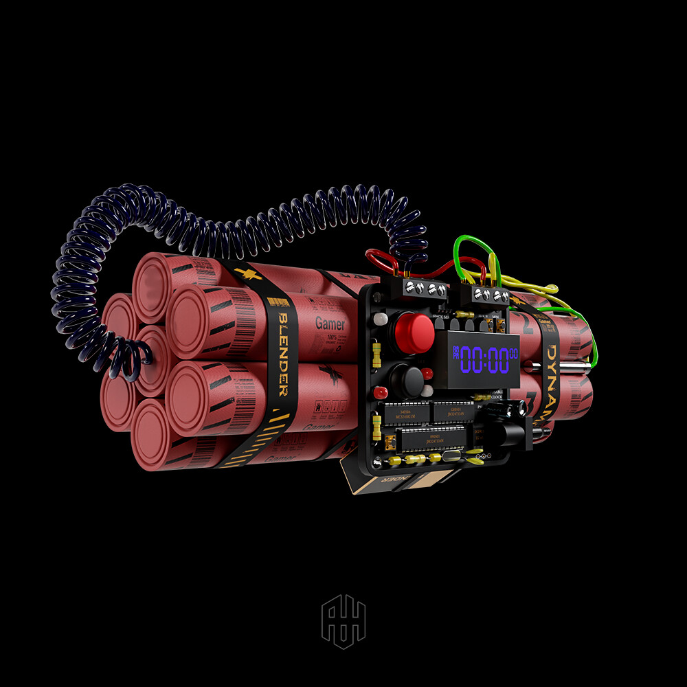 ArtStation - Time bomb