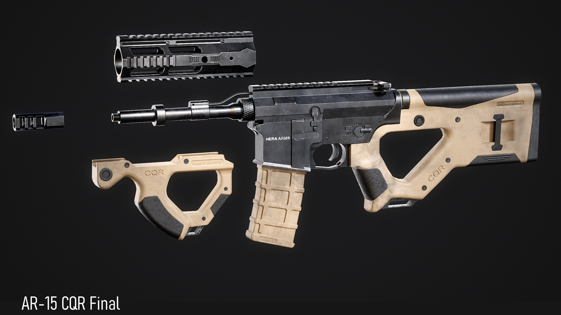 ArtStation - AR-15 | CQR