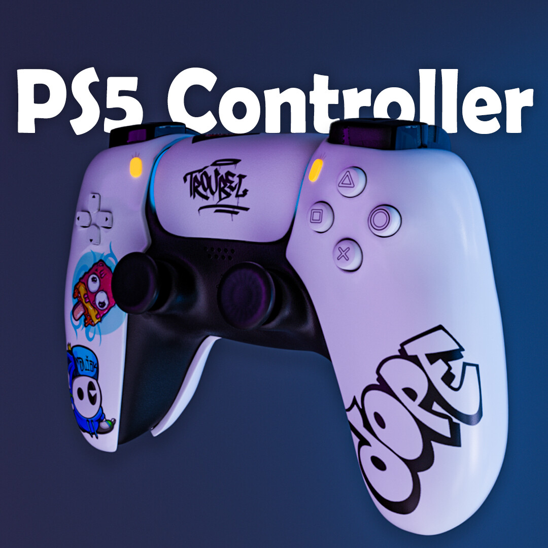 ArtStation - PS5 Controller