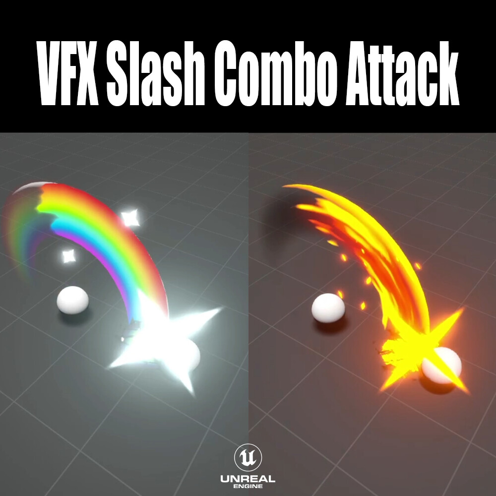 ArtStation - VFX Slash Combo Attack
