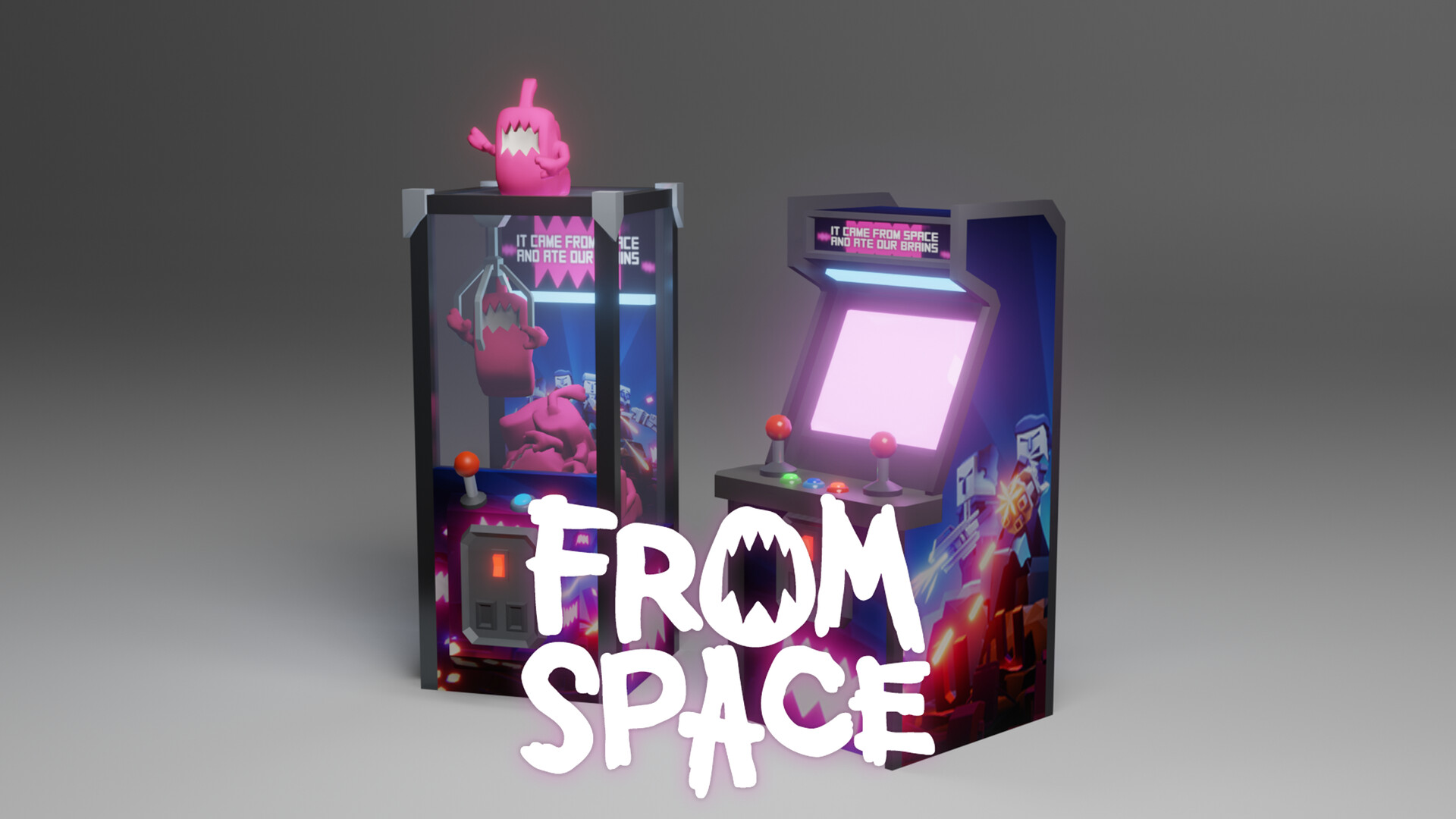 ArtStation - Arcade Machines - From Space