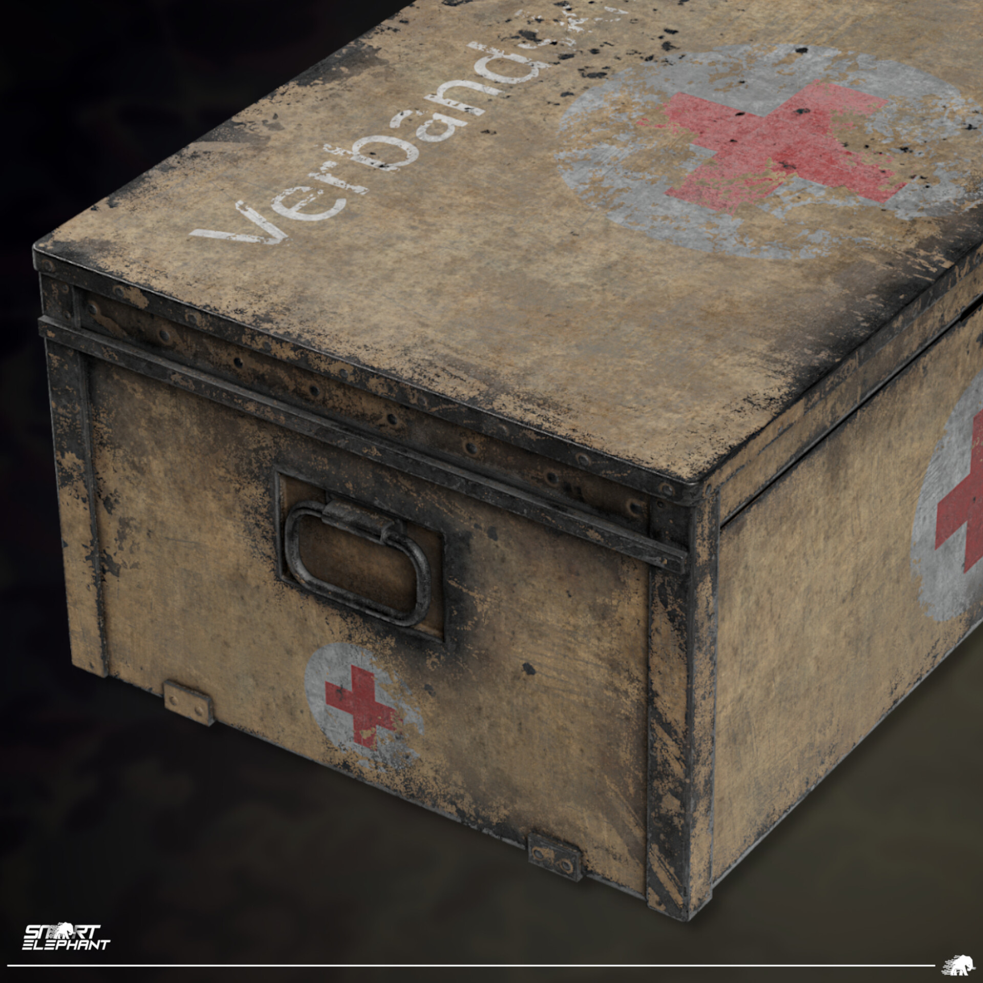 ArtStation - WW2 German Medic Box