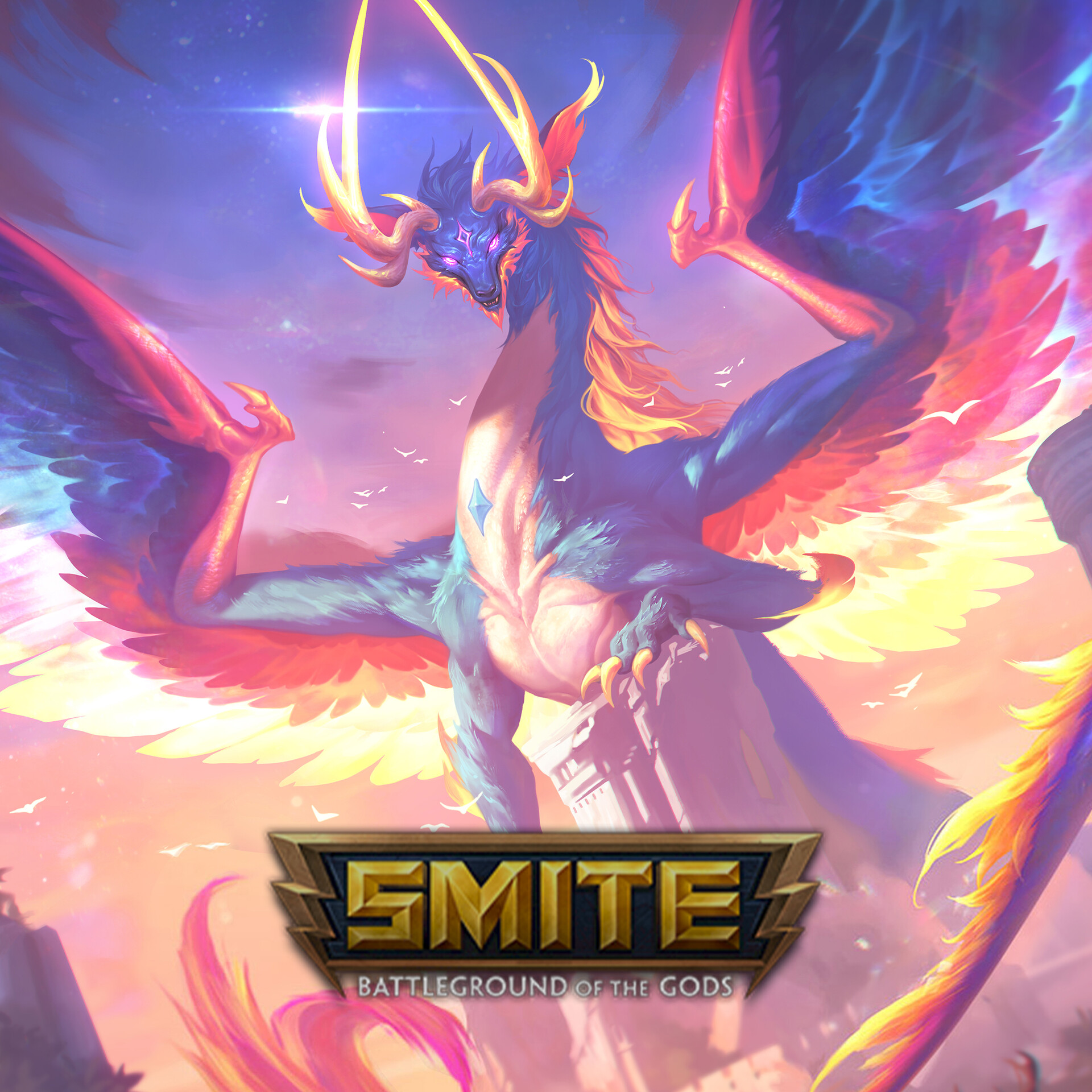 ArtStation - SMITE - Prismatic Gust Kukulkan