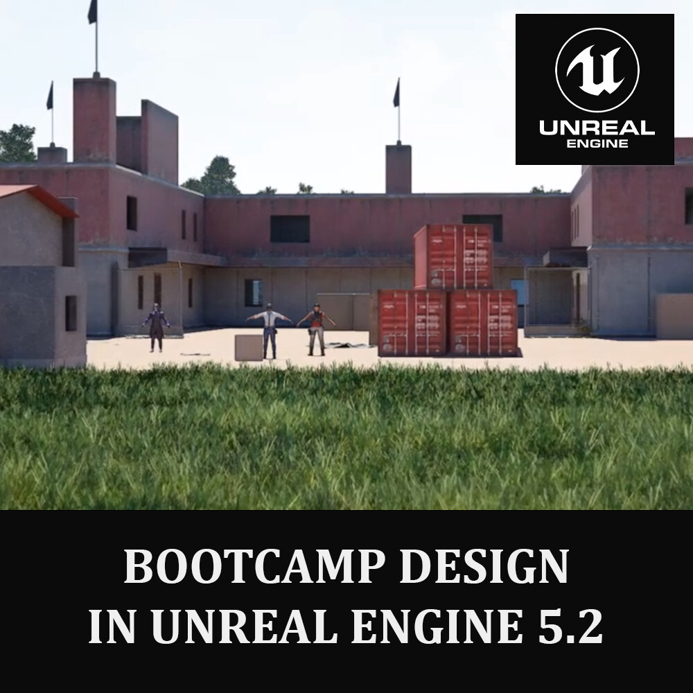ArtStation - Sanhok Bootcamp in Unreal Engine 5.2