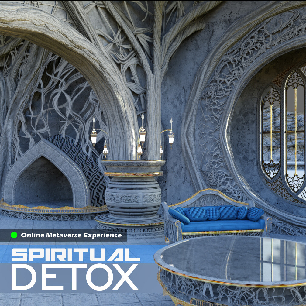 ArtStation - Spiritual Detox - Online Metaverse Experience