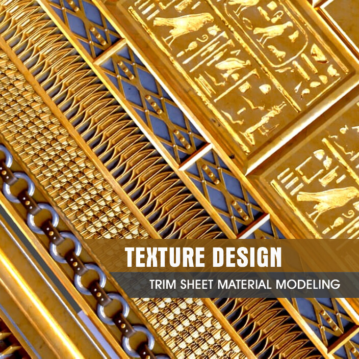 ArtStation - Trim-Sheets (Material And Texture Designs)