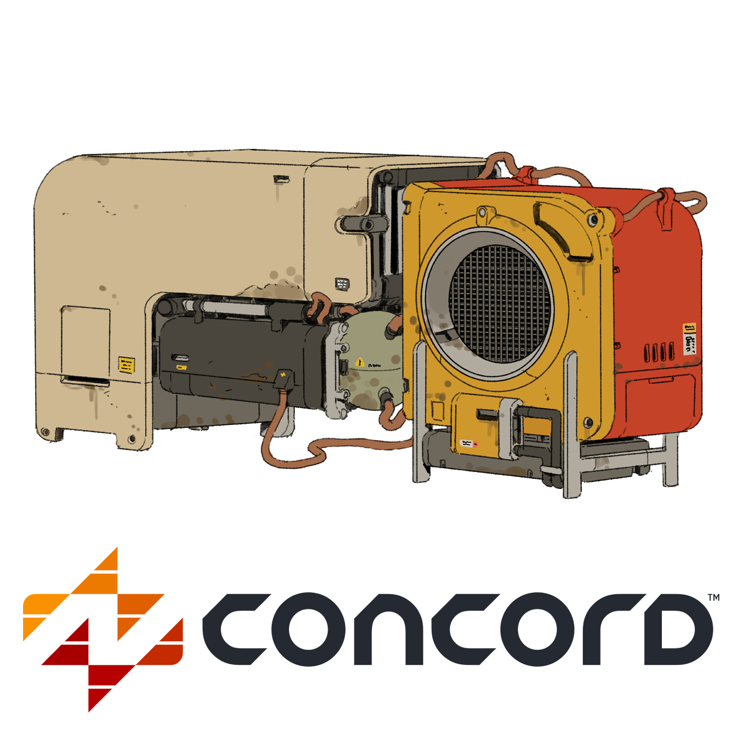 ArtStation - Concord part 1 / props