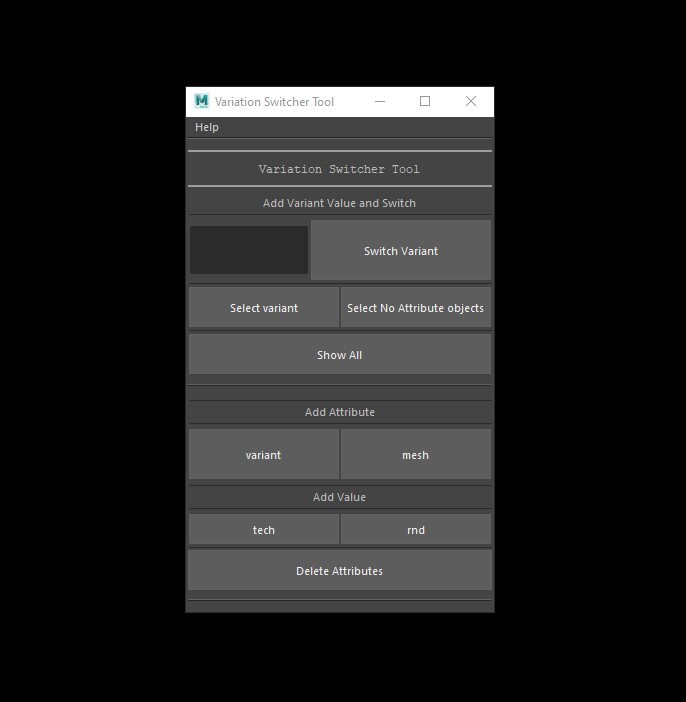 ArtStation - Variation switcher tool V1.0