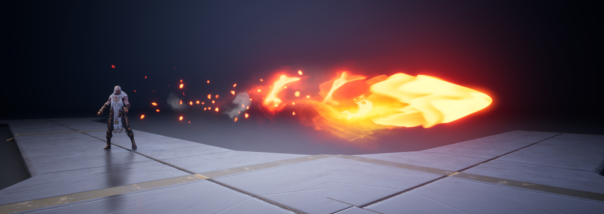 ArtStation - Fire Projectile