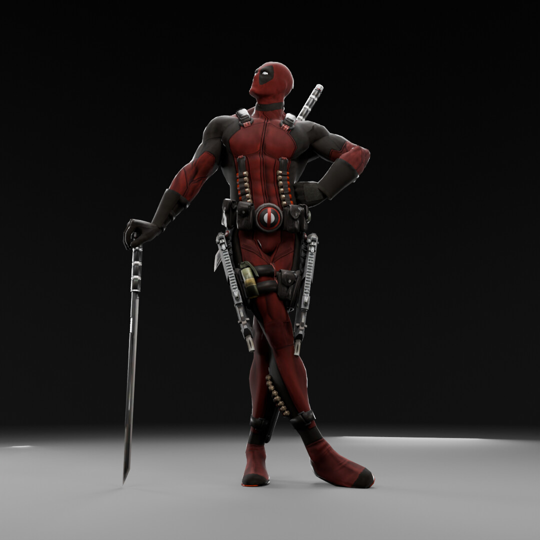 ArtStation - Deadpool animation