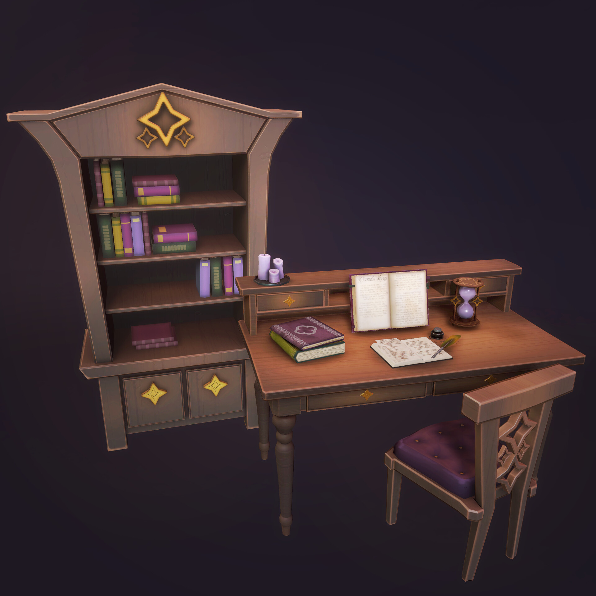 ArtStation - Wizard Study